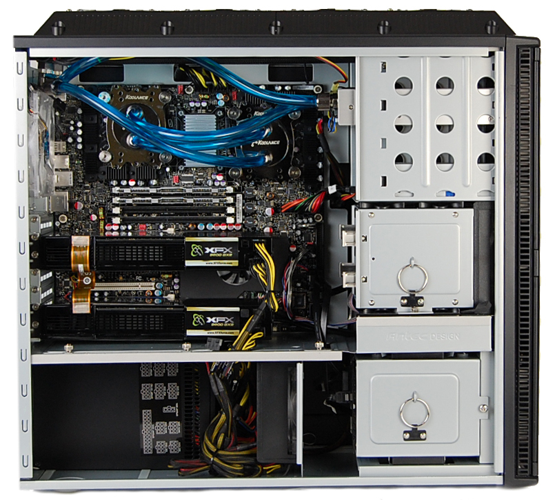 Configure a PC with Antec P190 (Black Finish with Extreme Liquid Cooling Package)