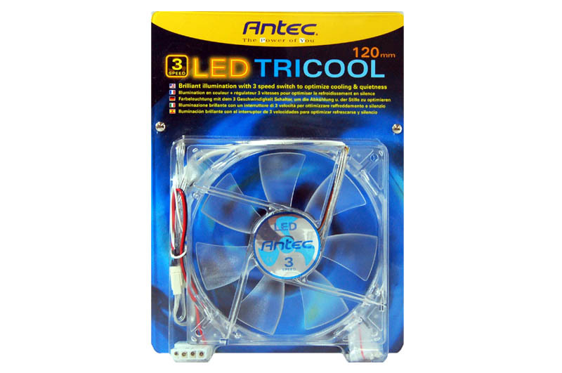 Configure a PC with Antec TriCool 120mm Blue LED