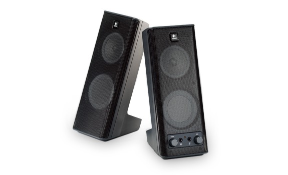 Configure a PC with Logitech X-140 2.0 Stereo Speaker System