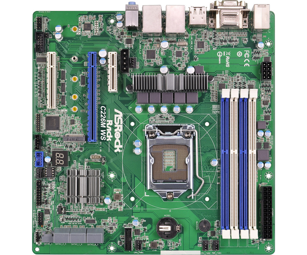 Configure a PC with ASRock C226M WS