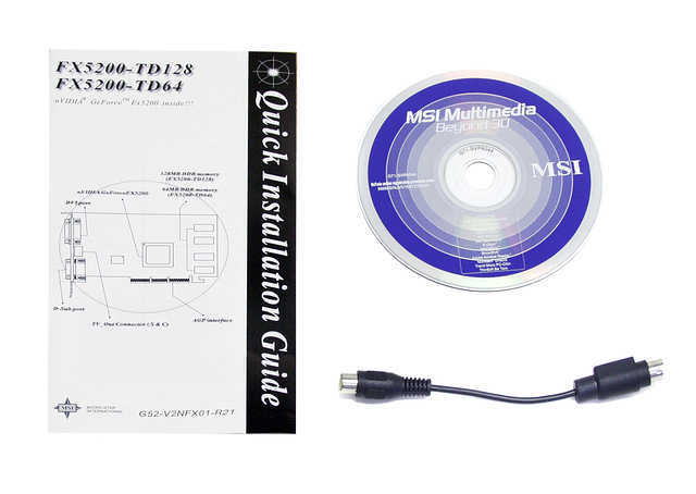 Configure a PC with MSI GeForceFX 5200 128MB 8X AGP