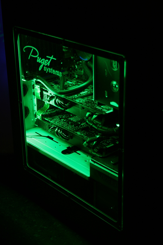 Configure a PC with Case Mod Package - Green LED Lighting w/ Remote