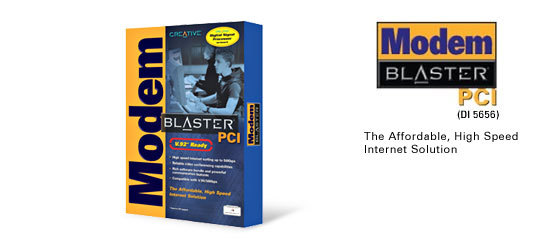 Configure a PC with Creative Labs Modem Blaster V.92