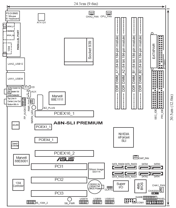 Configure a PC with Asus A8N-SLI Premium