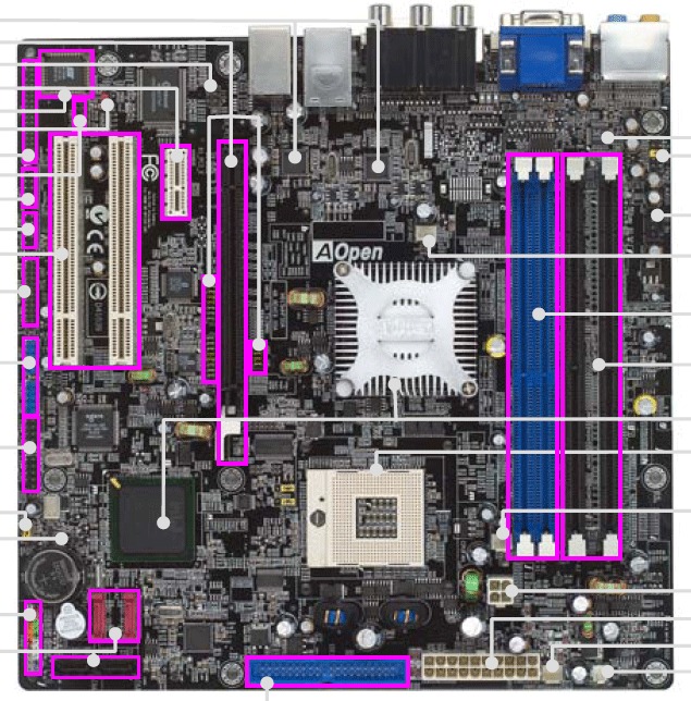 Configure a PC with AOpen i915GMm-HFS Socket 479