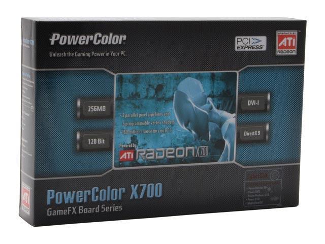 Configure a PC with PowerColor Radeon X700 256MB PCI-Express Low-Profile