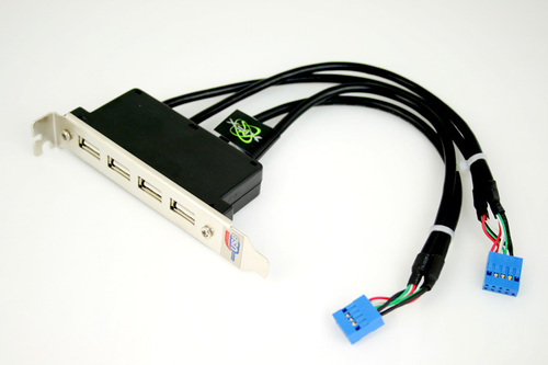 Configure a PC with XFX Quad USB Bracket