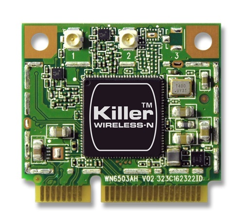 Configure a PC with Killer WiFi 1102 300 Mbps Mini-PCIe Card
