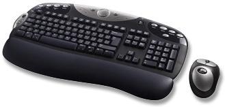 Configure a PC with Logitech Cordless Elite Combo