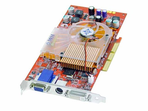 Configure a PC with MSI GeForce4 Ti 4800SE 128mb 8X AGP