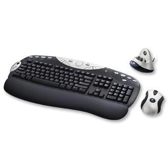 Configure a PC with Logitech Cordless MX Duo Combo