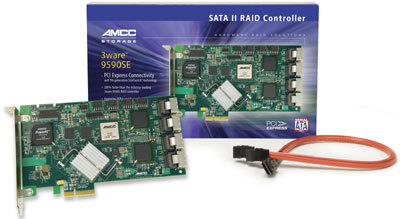 Configure a PC with 3Ware 9590SE-8ML PCI-Express SATA2 RAID
